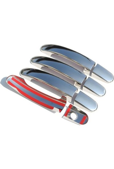 Alminox Vw Polo 9n Krom Kapı Kolu 4 Kapı 8 Prç P.çelik 2001-2009 Arası Alminox Vw Polo 9n Krom Kapı Kolu 4 Kapı 8 Prç P.çelik 2001-2009 Arası