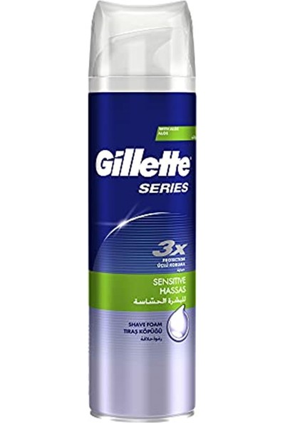 Gillette Series Tıraş Köpüğü Hassas 250 ml Gillette Series Tıraş Köpüğü Hassas 250 ml