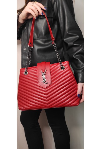 Glamordo Kırmızı Omuz Çanta GLMRDO7298