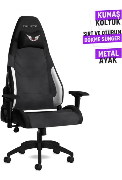 Calitte Profesyonel Kumaş Oyuncu Koltuğu | Sporte Srt Serisi | Kumaş