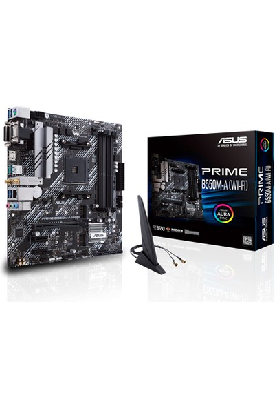 ASUS PRIME B550M-A WIFI II AMD B550 AM4 DDR4 4866 MHz mATX ASUS PRIME B550M-A WIFI II AMD B550 AM4 DDR4 4866 MHz mATX
