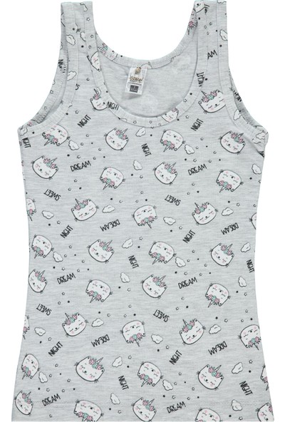 Özkan Kız Çocuk Atlet 3-9 Yaş Karmelanj