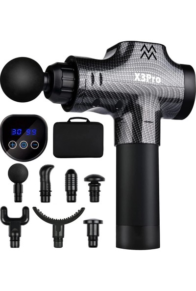 Kraft Hart X3PRO Masaj Tabancası 24V Spor 30 Hız Vurmalı Süper Sessiz Fırçasız Motor Kraft Hart X3PRO Masaj Tabancası 24V Spor 30 Hız Vurmalı Süper Sessiz Fırçasız Motor