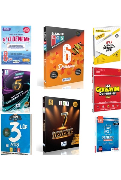 Okyanus Yayınları 8. Sınıf LGS Denemeleri (Ciltli) Okyanus Yayınları 8. Sınıf LGS Denemeleri (Ciltli)