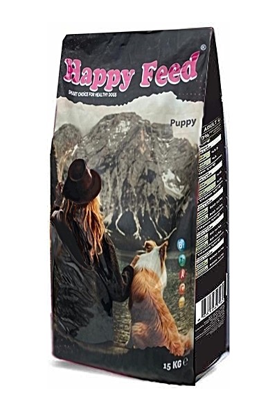 Happy Feed Yavru Kuru Köpek Maması 15KG Happy Feed Yavru Kuru Köpek Maması 15KG