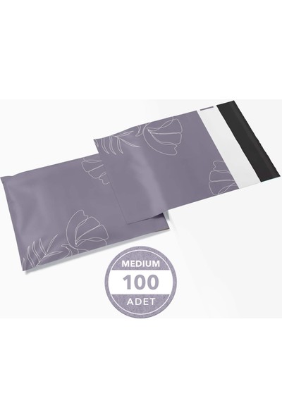 Akal Batu No2 100'LÜ Medium 33X37X7CM Desenli Kargo Poşeti - Lila Akal Batu No2 100'LÜ Medium 33X37X7CM Desenli Kargo Poşeti - Lila