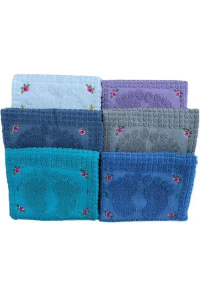 MCN Tekstil Ayak Havlusu Banyo Paspas Pamuklu 50X70