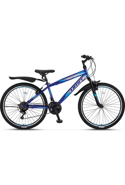 Ümit Bisiklet Ümit Faster 26 2668 V 21 Dağ Bisikleti Lacivert-Mavi