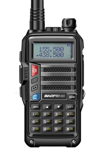 Valkyrie Baofeng Uvs9 Plus 8W 3800MAH Fm Uhf/vhf El Telsiz Valkyrie Baofeng Uvs9 Plus 8W 3800MAH Fm Uhf/vhf El Telsiz