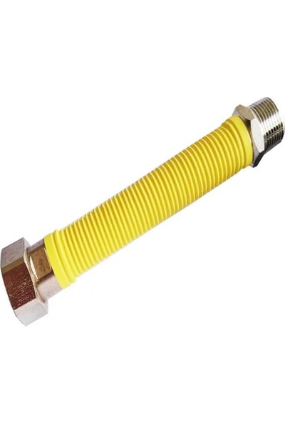 Kas Makaronlu Paslanmaz Sayaç Bağlantı Flex 20 cm Yeni Tip Kas Makaronlu Paslanmaz Sayaç Bağlantı Flex 20 cm Yeni Tip