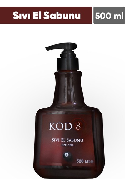 Kod 8 Sıvı El Sabunu 500ML Kod 8 Sıvı El Sabunu 500ML