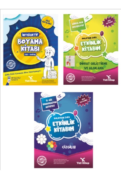 0-3 Yaş Ilk Adım Etkinlik Seti (Ciltli)