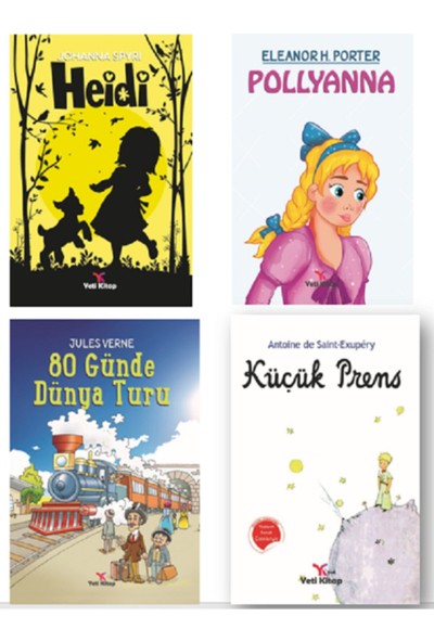 Okula Dönüş Hikaye Kitabım Seti (4’ Lü Set) - Jules Verne (Ciltli) Okula Dönüş Hikaye Kitabım Seti (4’ Lü Set) - Jules Verne (Ciltli)