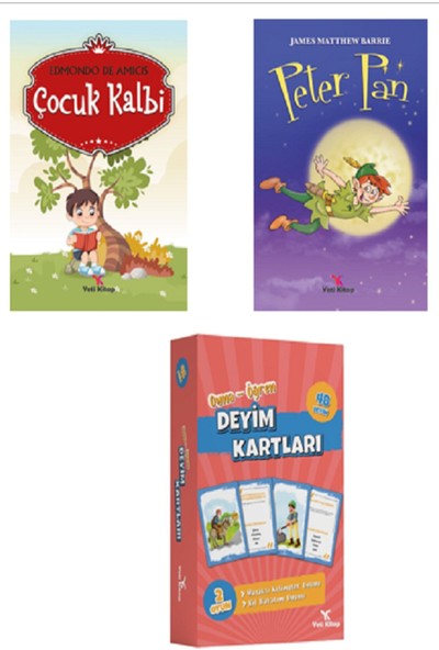 Deyimler Kartları (Oyunlu) ve Çocuk Klasikleri Seti (Ciltli)