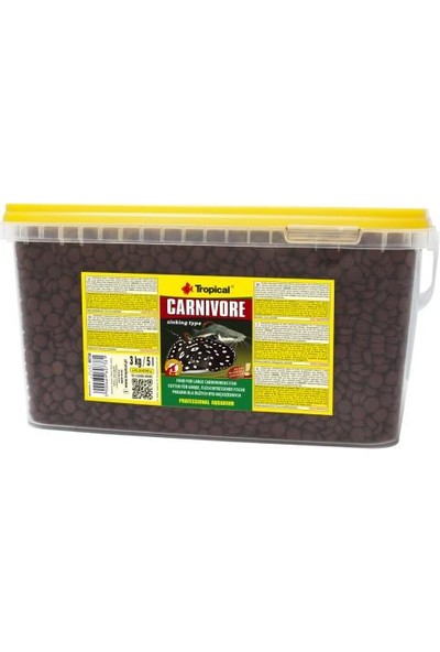 Tropical Carnivore 5lt/3kg