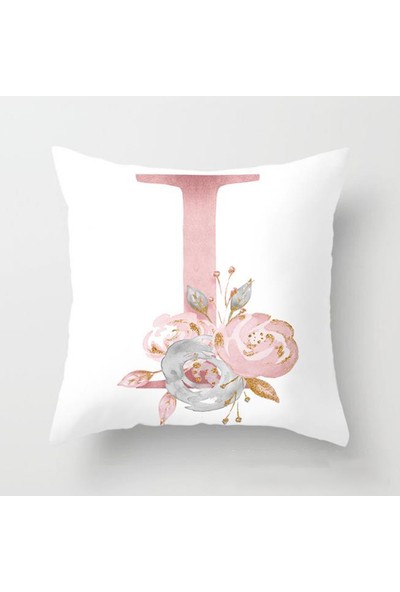 New Flower Harf Baskılı Yastık Kılıfı (Yurt Dışından)