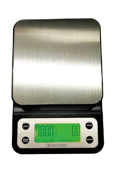 Konchero Paslanmaz Çelik Kahve Tartısı