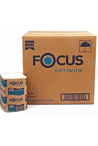 Focus Optimum Dispenser Masa Peçetesi 18X24 cm 18 Paket