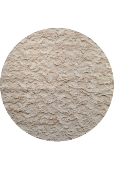 Halıstores Liviadora Micropost Tüylü Yuvarlak Halı Krem Halıstores Liviadora Micropost Tüylü Yuvarlak Halı Krem