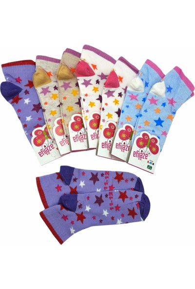 Black Arden Socks 12 'li Kız Çocuk Uzun Çorap 11 - 12 Yaş BT-0406