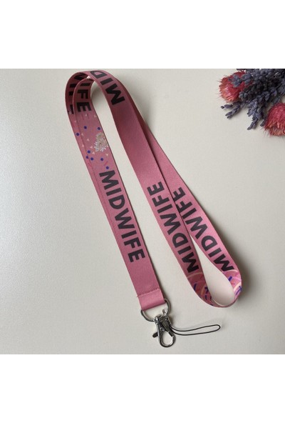 İnvitro Medikal Midwife Yaka Kartı - Boyun Askı Ipi