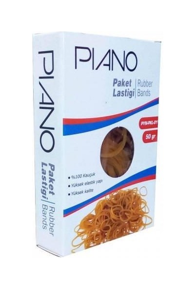 Pıano Para Lastiği Kutulu 50 gr