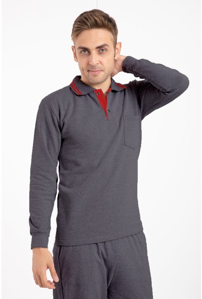 Tampap Erkek Kışlık Yakalı Eşofman Üstü Tampap Tampap Erkek Kışlık Yakalı Eşofman Üstü Tampap