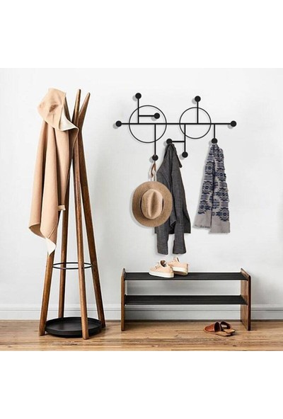 Hüma's Dekoratif El Yapımı Metal Duvar Askılığı