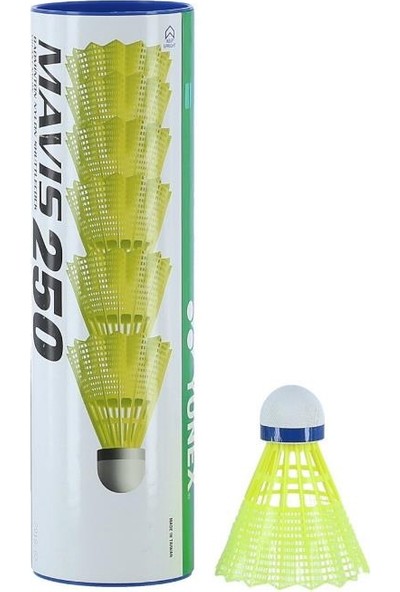 Yonex Mavis 250 Sarı Badminton Topu 6'lı