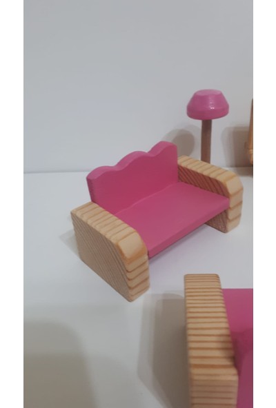 Omak Barbie Bebekler Için Koltuk Seti Omak Barbie Bebekler Için Koltuk Seti