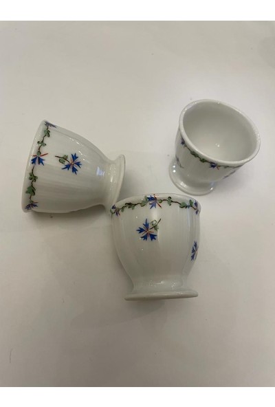 Belisama Talisman Limoges Porseleni Üç Adet Yumurtalık - Çap: 5cm Yükseklik: 5cm - SR1096 Belisama Talisman Limoges Porseleni Üç Adet Yumurtalık - Çap: 5cm Yükseklik: 5cm - SR1096