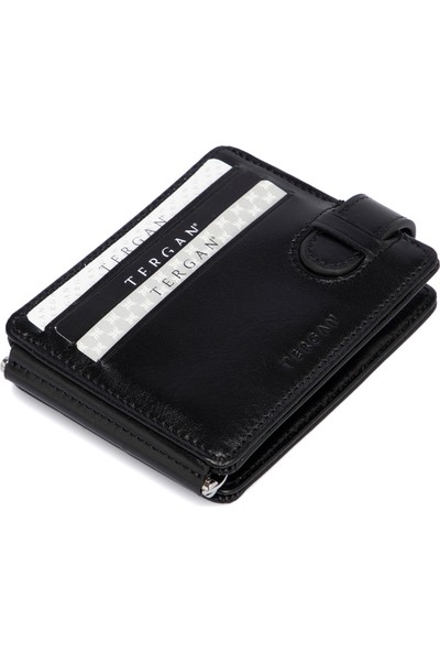 Tergan Siyah Deri Kredi Kartlık 01637B06