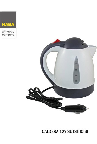 Haba 12V Su Isıtıcısı (1lt)