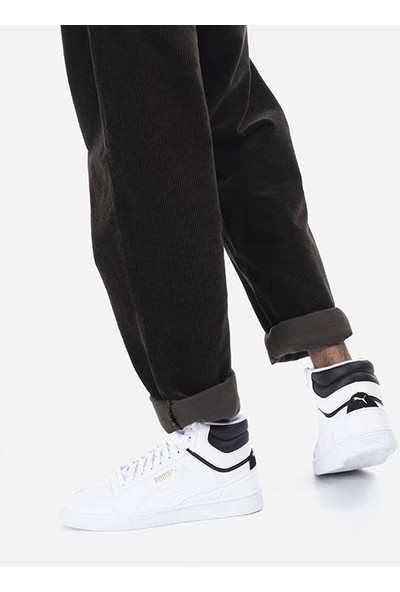 Puma Shuffle Mid - Erkek Beyaz - Siyah-Bilekli Spor Ayakkabı - 380748 01 Puma Shuffle Mid - Erkek Beyaz - Siyah-Bilekli Spor Ayakkabı - 380748 01
