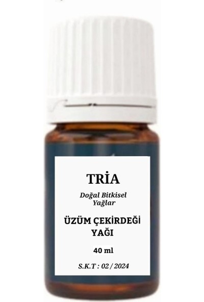 Tria Üzüm Çekirdeği Yağı 40 ml