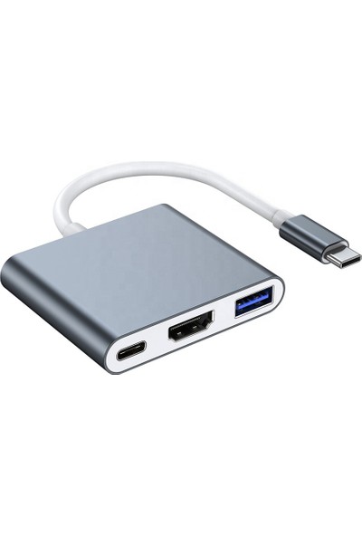 Concord BYL-2005 3 In 1 Type C To USB + HDMI + Typec (Pd) Çevirici Concord BYL-2005 3 In 1 Type C To USB + HDMI + Typec (Pd) Çevirici