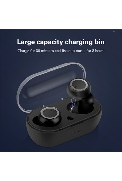 Sheng Store Sq-W1 Kulaklık Tws Stereo Kablosuz Mikrofonlu Bluetooth Kulaklık (Yurt Dışından) Sheng Store Sq-W1 Kulaklık Tws Stereo Kablosuz Mikrofonlu Bluetooth Kulaklık (Yurt Dışından)