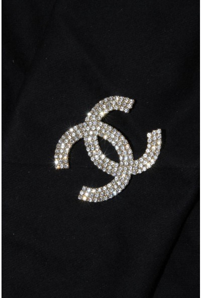 Heviss Chanel Silver Broş Zirkon Heviss Chanel Silver Broş Zirkon