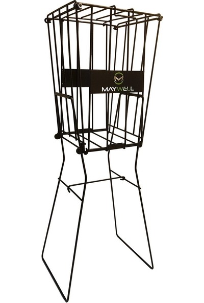 Wilson Maywell Deluxe 75 Siyah Tenis Topu Sepeti