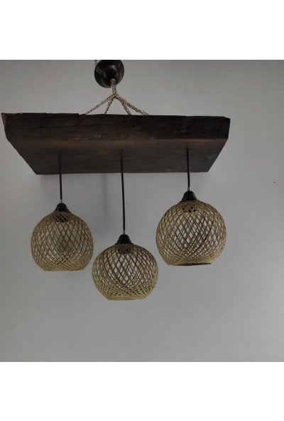 Eskitme Tahtalı Özel Yapım Sarkıt Avize