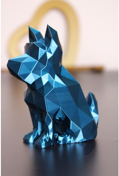 Mineliste Low Poly Köpek