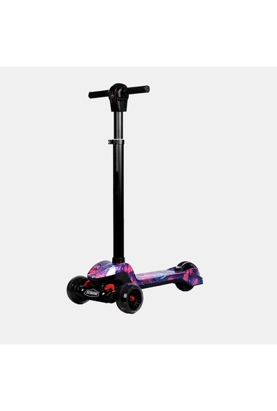 VRPRO Scooter Bluetoothlu Müzikli ve LED Işıklı Mor VRPRO Scooter Bluetoothlu Müzikli ve LED Işıklı Mor