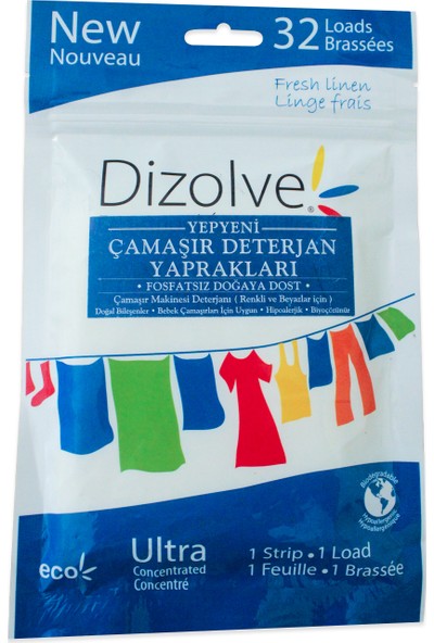 Dizolve Çamaşır Deterjanı 120 gr