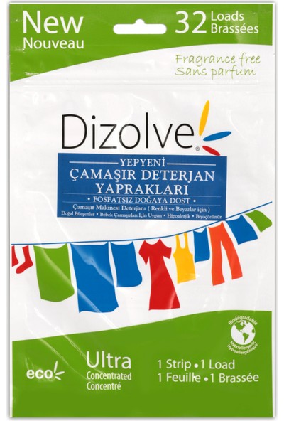Dizolve Çamaşır Deterjanı 120 gr