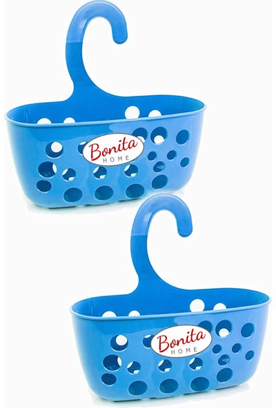 Bonita Home Banyo Sepeti Mavi 2 Adet