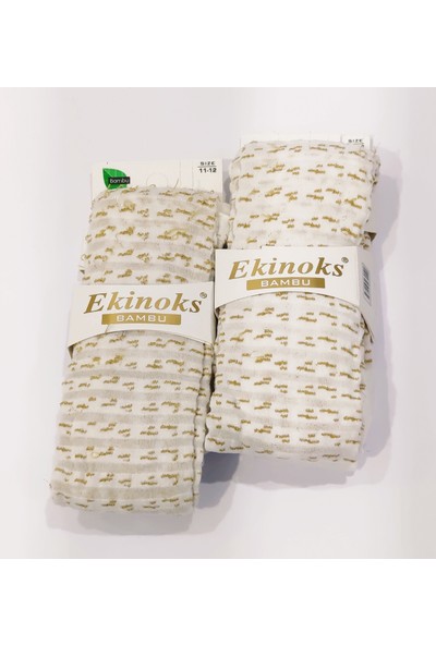 Ekinoks Sock Ekinoks Kız Çocuk Bambu Külotlu Çorap