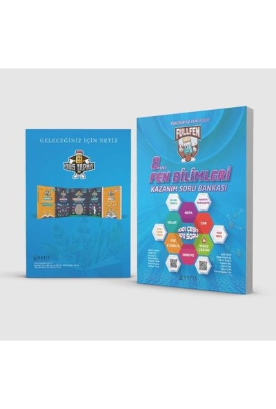 Netiz Yayıncılık Full Fen Bilimleri Soru Bankası (Ciltli)
