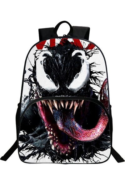 Venom Marvel Venom Sırt Çantası Öğrenci Okul Çantası Kahraman Çocuk Omuz Çantası Avengers (Yurt Dışından)