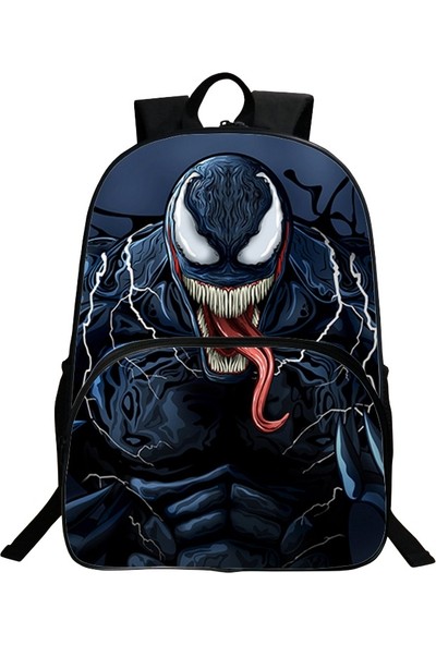 Venom Marvel Venom Sırt Çantası Öğrenci Okul Çantası Kahraman Çocuk Omuz Çantası Avengers (Yurt Dışından)