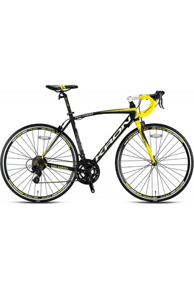 28J Kron Rc 1000 Yarış Bisikleti - Mat Siyah Sarı Beyaz - 54 28J Kron Rc 1000 Yarış Bisikleti - Mat Siyah Sarı Beyaz - 54